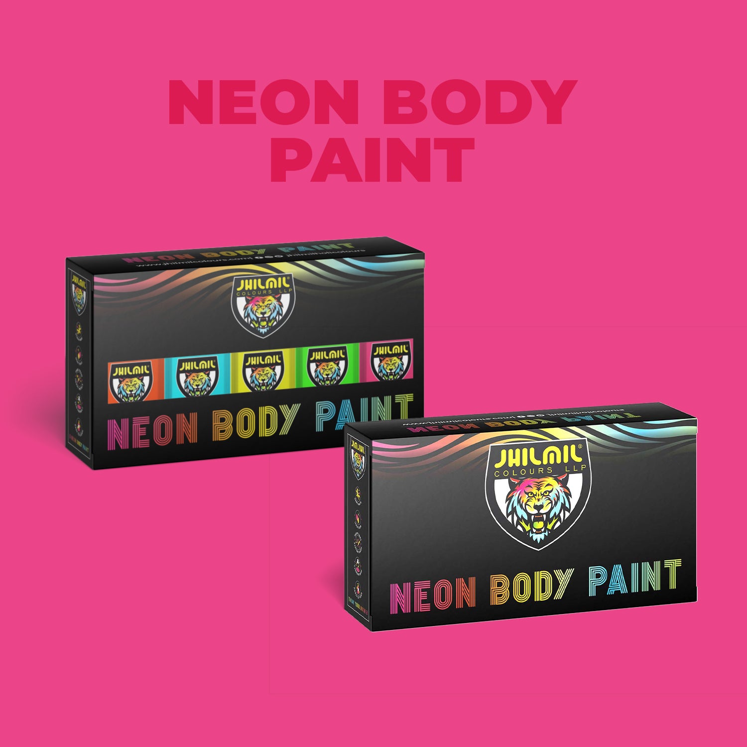 Shop Skin Friendly Neon Paint | Jhilmil Colours